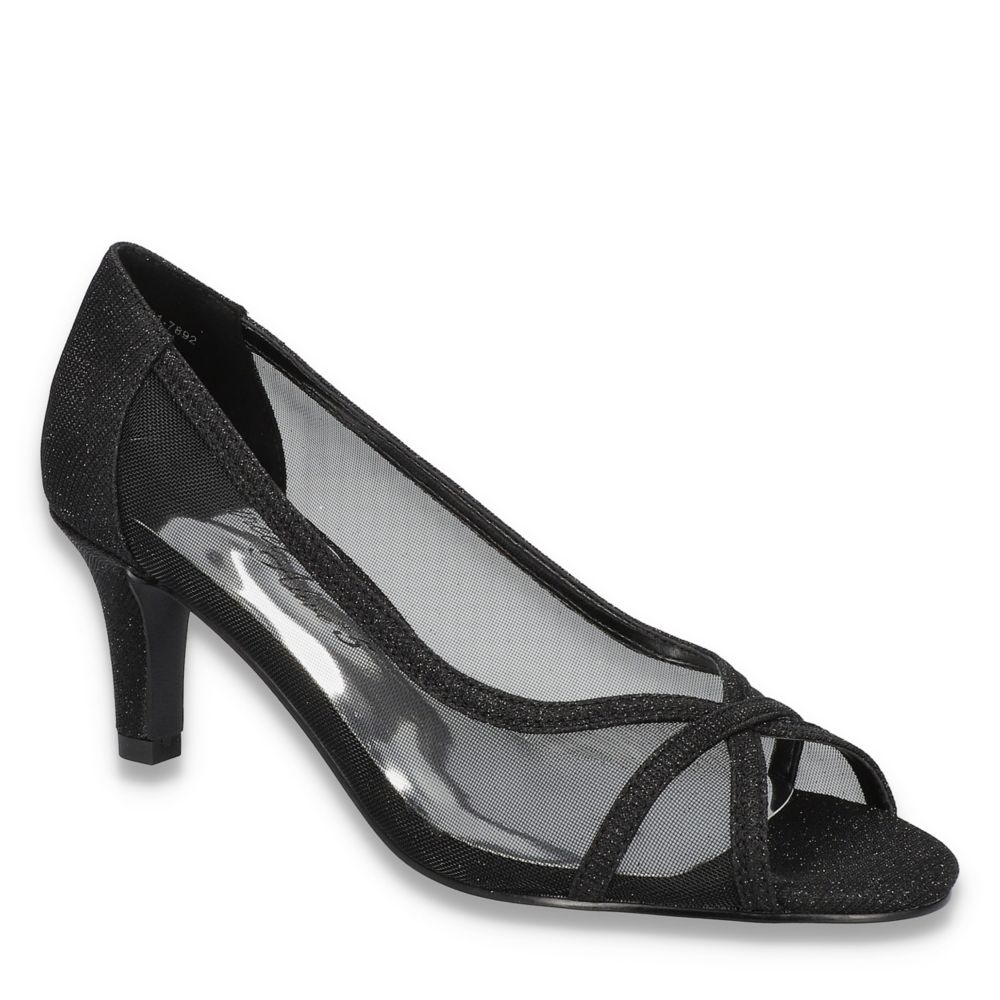 Black Easy Street Womens Picaboo Pump | Rack Room Shoes