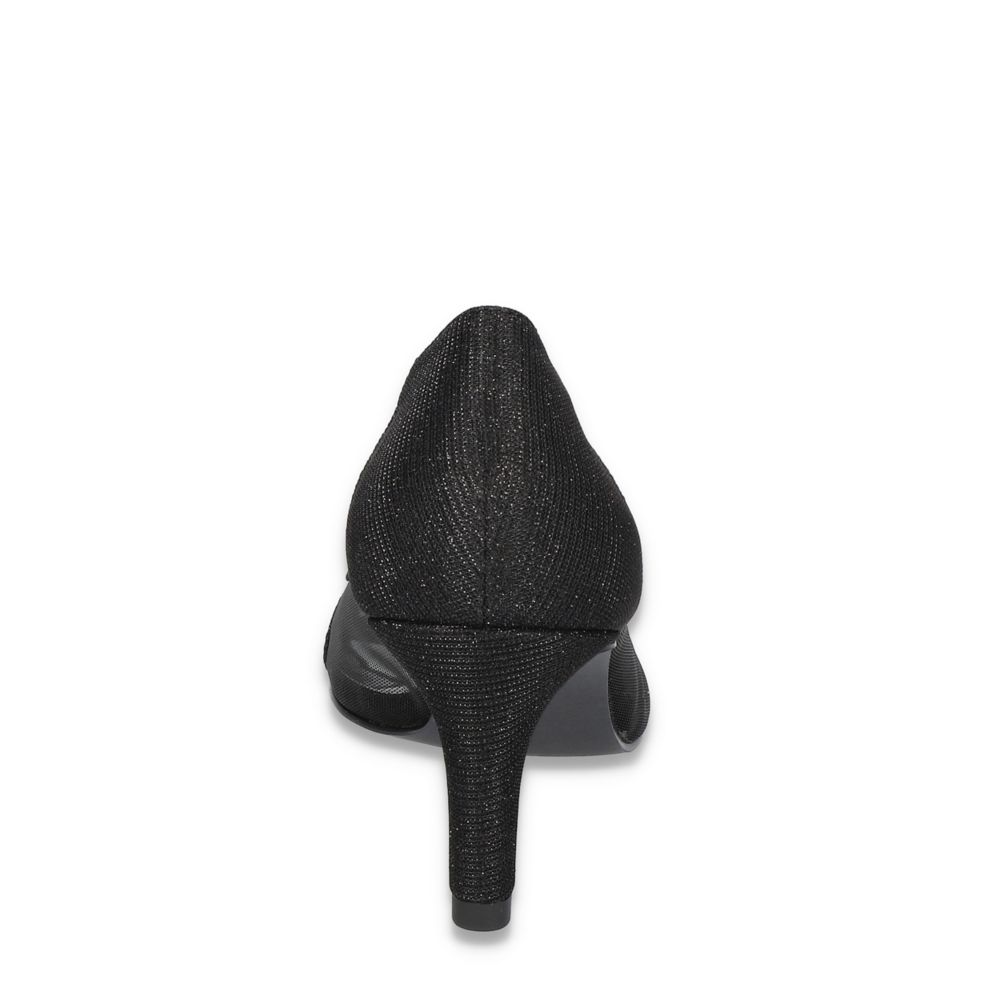 Black Easy Street Womens Picaboo Pump | Rack Room Shoes