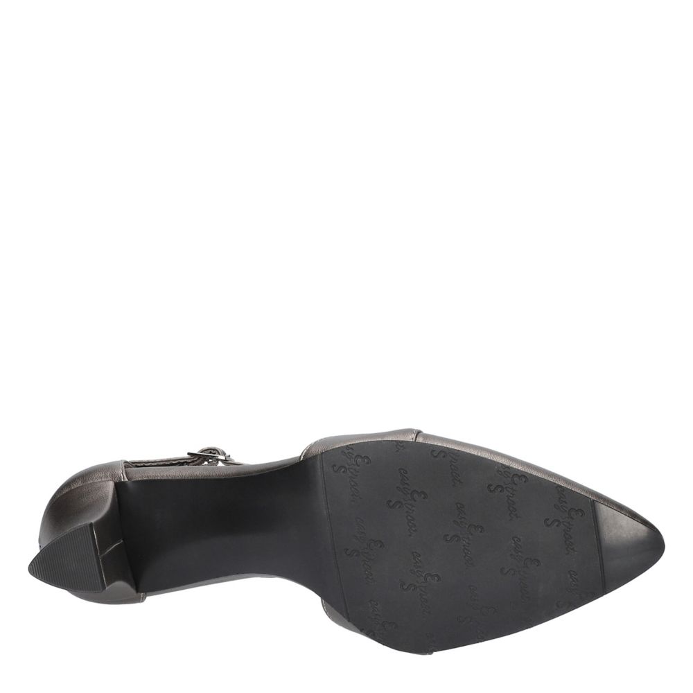 Pewter Easy Street Womens Elegance Pump Rack Room Shoes