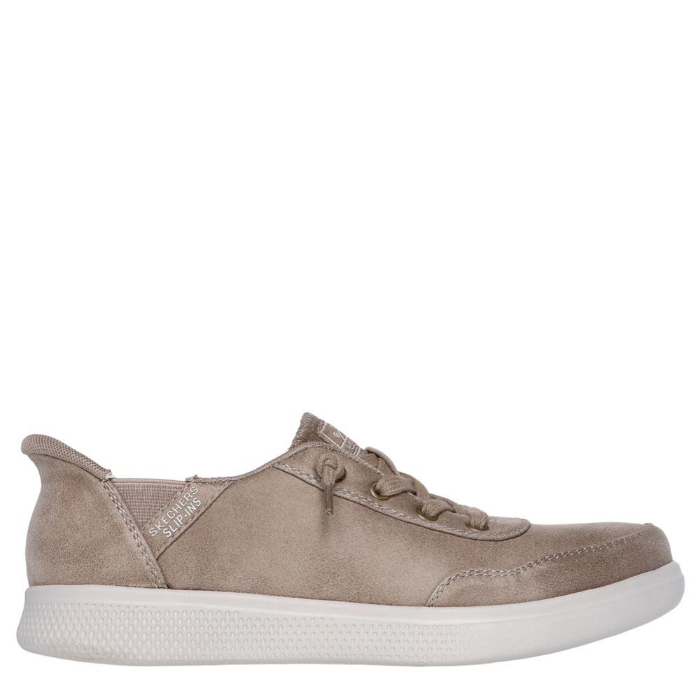 White Skechers Womens Slip-ins Skipper Keep It Sweet Sneaker | Rack ...