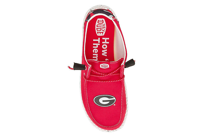 Red Heydude Womens Wendy Georgia Slip On Sneaker | Rack Room Red Heydude Womens Wendy Georgia Slip On Sneaker | Rack Room