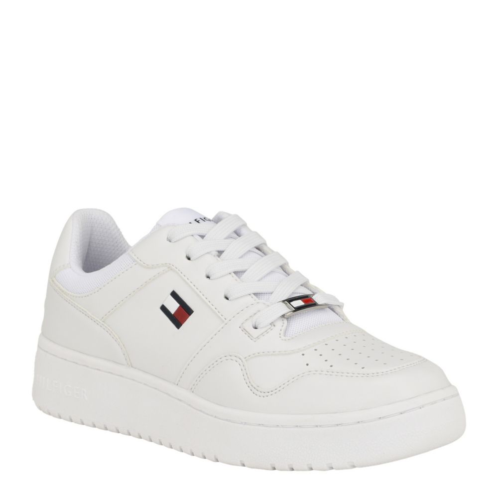 TOMMY HILFIGER WOMENS TWIGYE SNEAKER WHITE