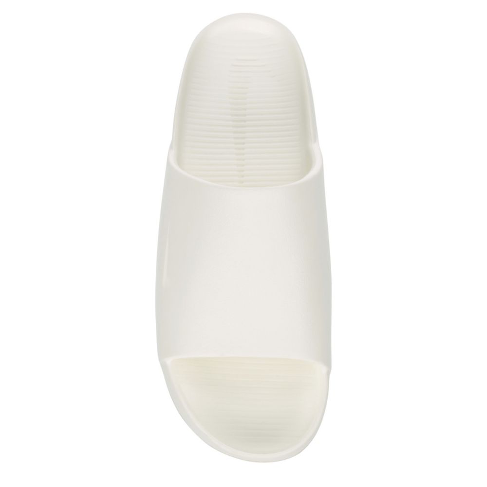 White Nike Mens Calm Slide Sandal | Rack Room Shoes