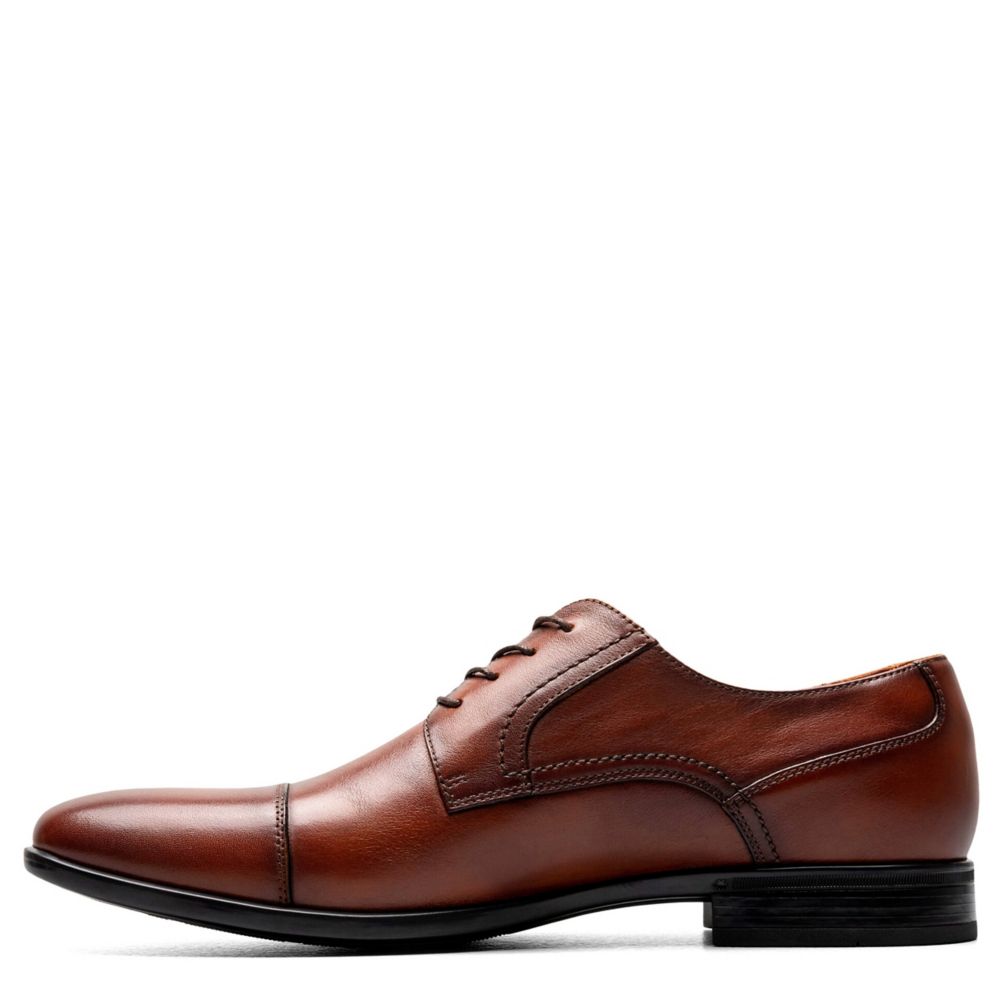 Cognac Florsheim Mens Zaffiro Cap Toe Oxford | Rack Room Shoes