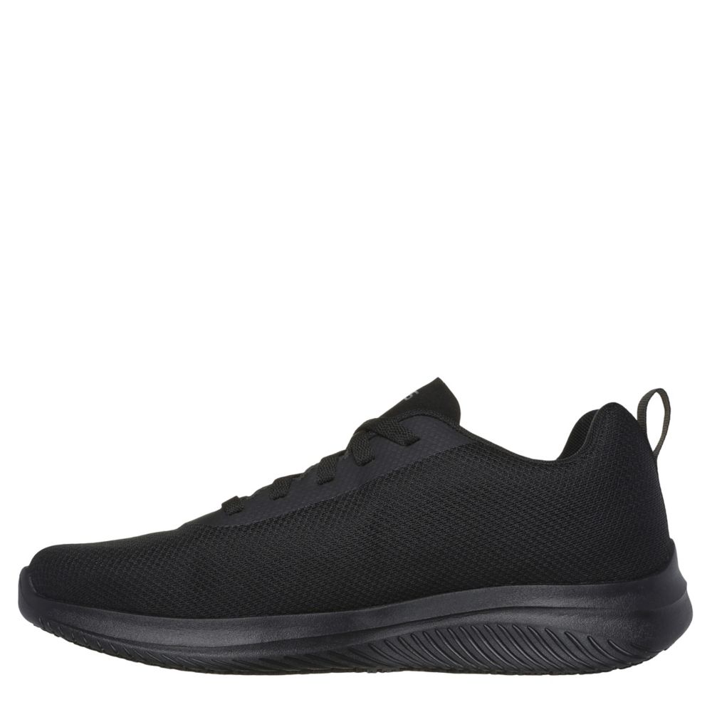 Black Skechers Mens Ultra Flex 3.0 Sr Work Shoe | Rack Room Shoes