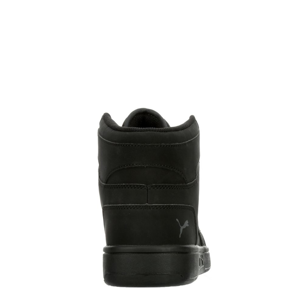 Black Puma Mens Rebound Layup Sneaker | Rack Room Shoes