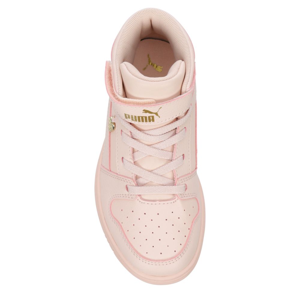 Pink Puma Girls Little Kid Rebound Layup Sneaker | Rack Room Shoes
