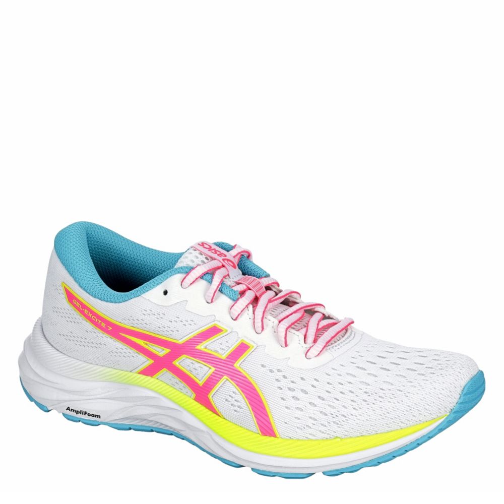 White Asics Womens Gel Excite 7 Running Shoe Athletic Off Broadway