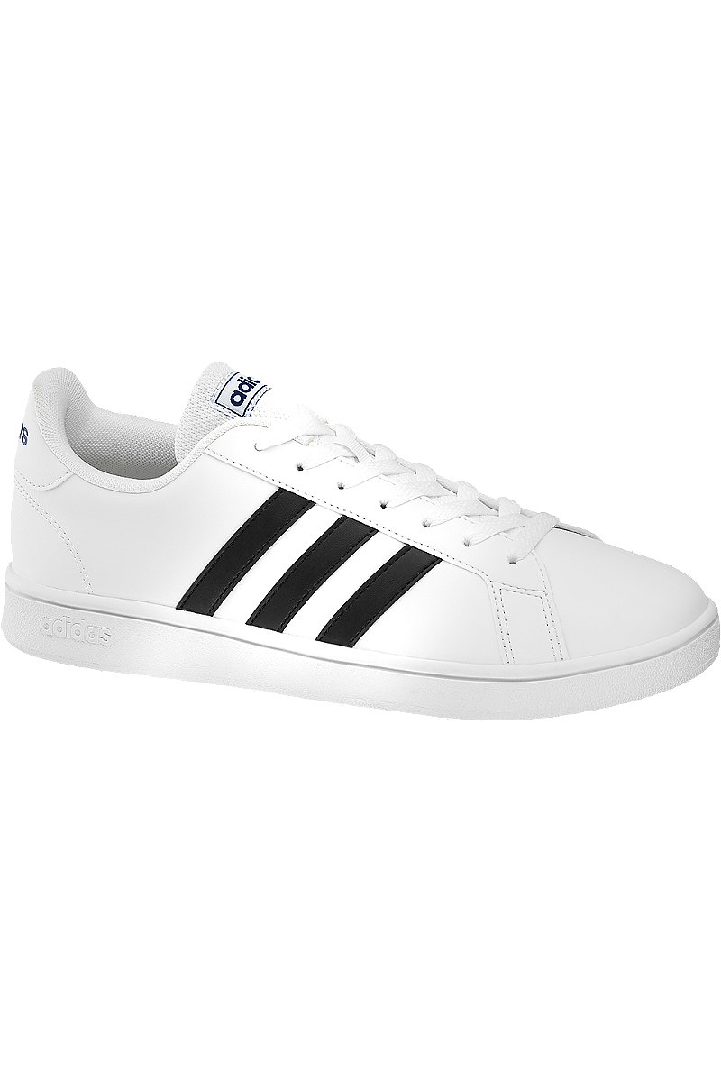 Deichmann - Teen Girls Adidas Grand Court White Lace-up Trainers